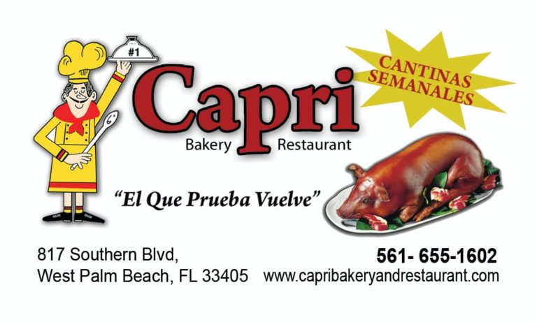 Catering | Capri Bakery & Restaurant